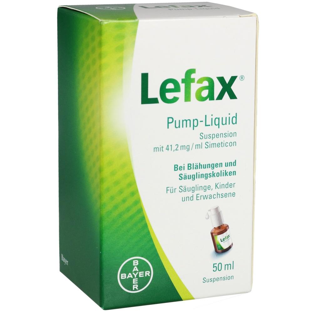 Lefax Pump-Liquid von Bayer Vital GmbH Ahorn Apotheke Essen