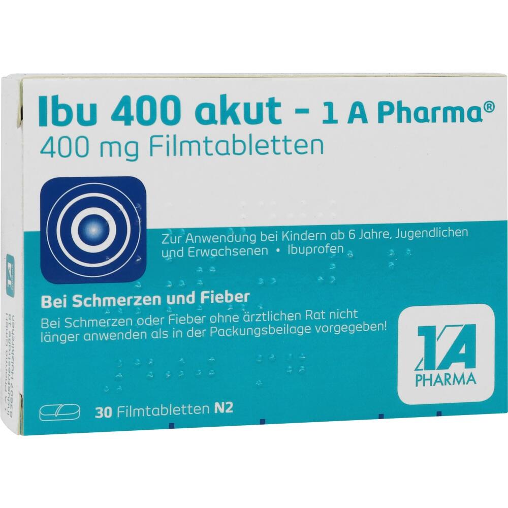 Ibu 400 Akut - 1a-Pharma von 1 A Pharma GmbH Ahorn Apotheke Essen