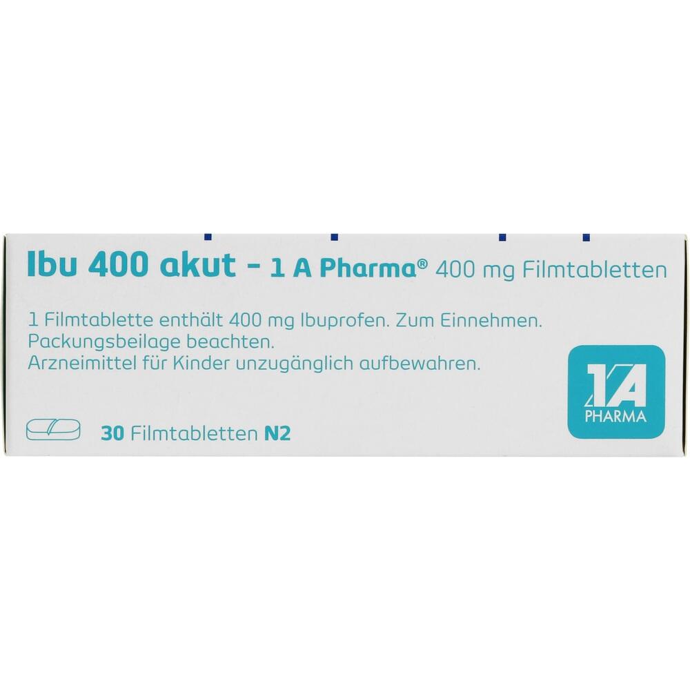 Ibu 400 Akut - 1a-Pharma von 1 A Pharma GmbH Ahorn Apotheke Essen