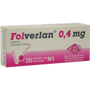 FOLVERLAN 0,4 mg Tabletten 20 St - Herz & Kreislauf - Arzneimittel ...