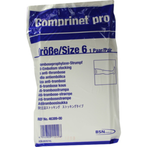 COMPRINET pro Strumpf oberschenk.lang Gr.6 weiß 2 St - arzneiprivat