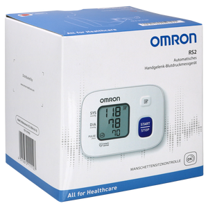 OMRON RS2 Handgelenk Blutdruckmessgerät HEM-6161-D 1 St - Blutdruckmessung - Med. Geräte ...