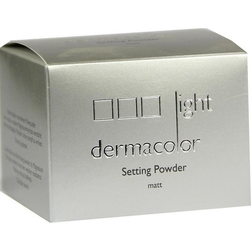 DERMACOLOR light Setting Powder Matt M 2 20 g - Naturkosmetik Fürst