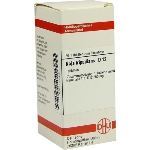 NAJA TRIPUDIANS D 12 Tabletten 80 St - besamex
