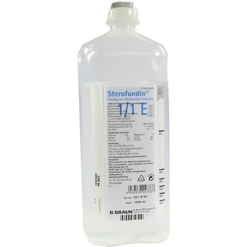 STEROFUNDIN Ecoflac Plus, 1000 ml - günstig bei - Fliegende-Pillen.de