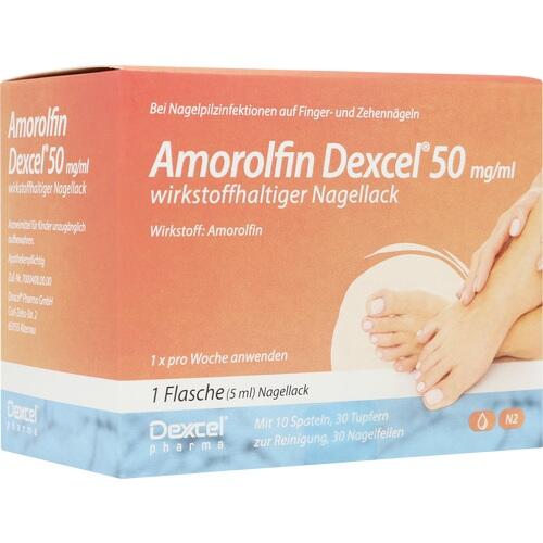 AMOROLFIN Dexcel 50 mg/ml wirkstoffhalt.Nagellack 5 ml - Viktoria Apotheke