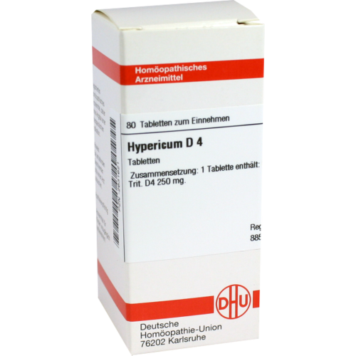 HYPERICUM D 4 Tabletten 80 St - DHU Arzneimittel - Markenshop ...