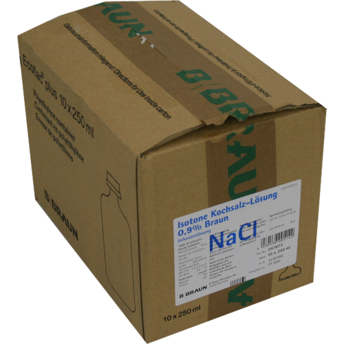 ISOTONE Kochsalz-Lösung 0,9% Braun Ecoflac Plus 10X250 ml - arzneiprivat