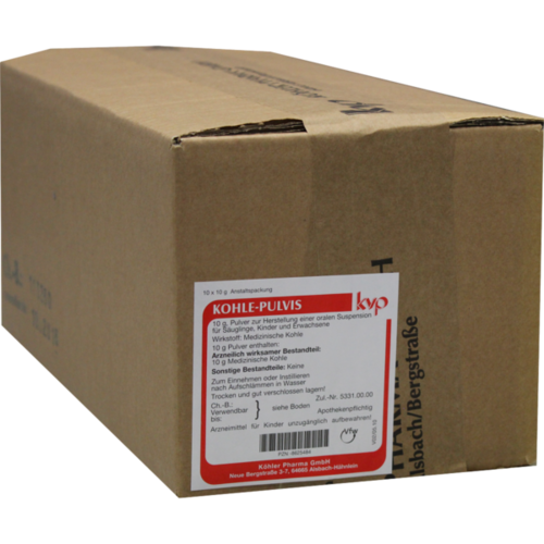 KOHLE pulvis Pulver 10X10 g - Magen, Darm & Galle - Arzneimittel ...