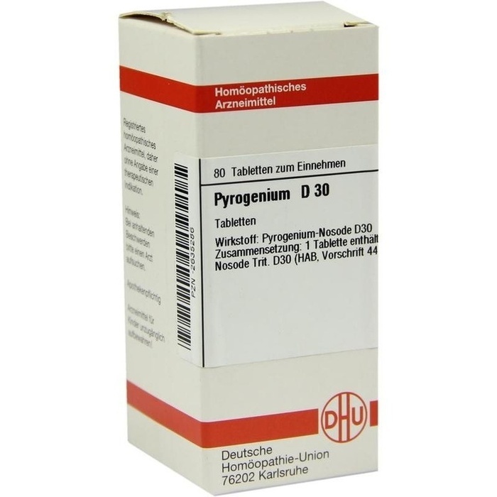 PYROGENIUM D 30 Tabletten 80 St - DHU-Arzneimittel Gmb - disapo.de ...