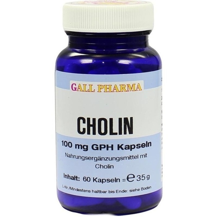 CHOLIN 100 mg GPH Kapseln 60 St - disapo.de Versandapotheke