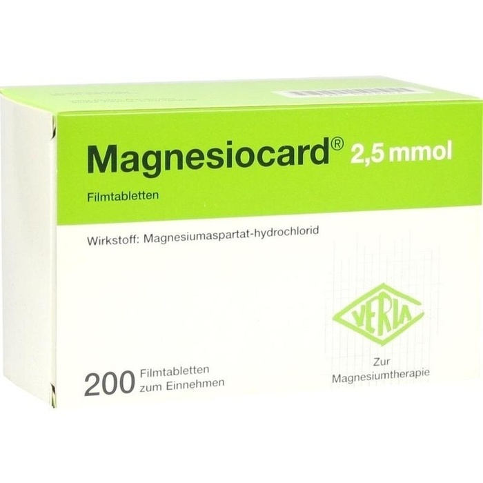 MAGNESIOCARD 2 5 Mmol Filmtabletten 200 St Apotheke Disapo de