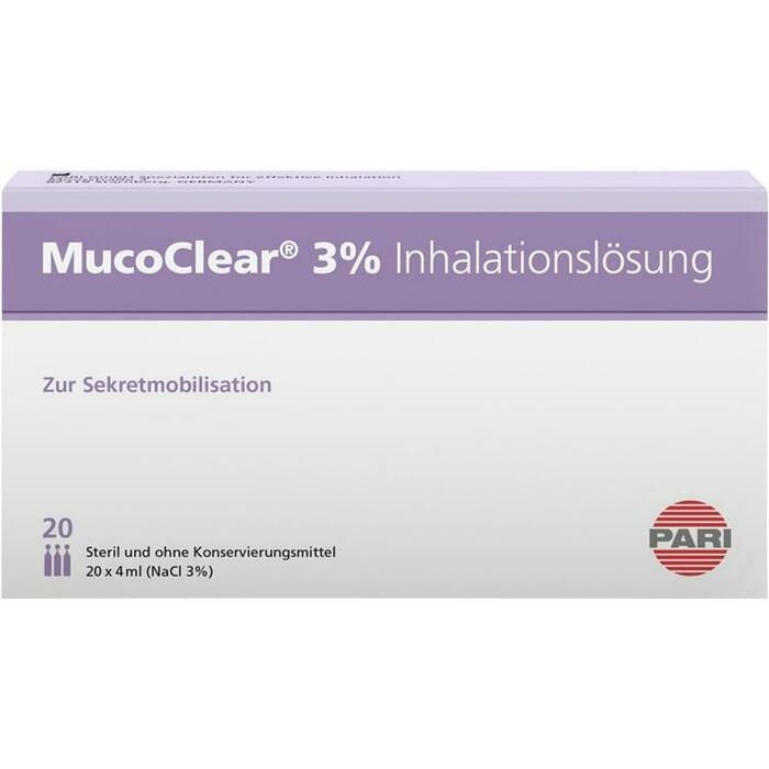 MUCOCLEAR 3% NaCl Inhalationslösung 20X4 ml Apotheke Disapo.de