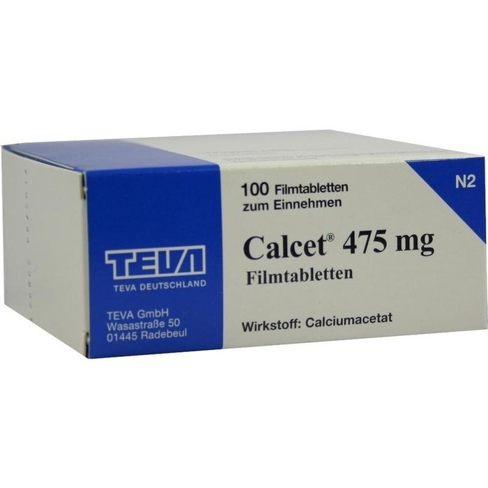 CALCET 475 mg Filmtabletten 100 St - disapo.de Versandapotheke