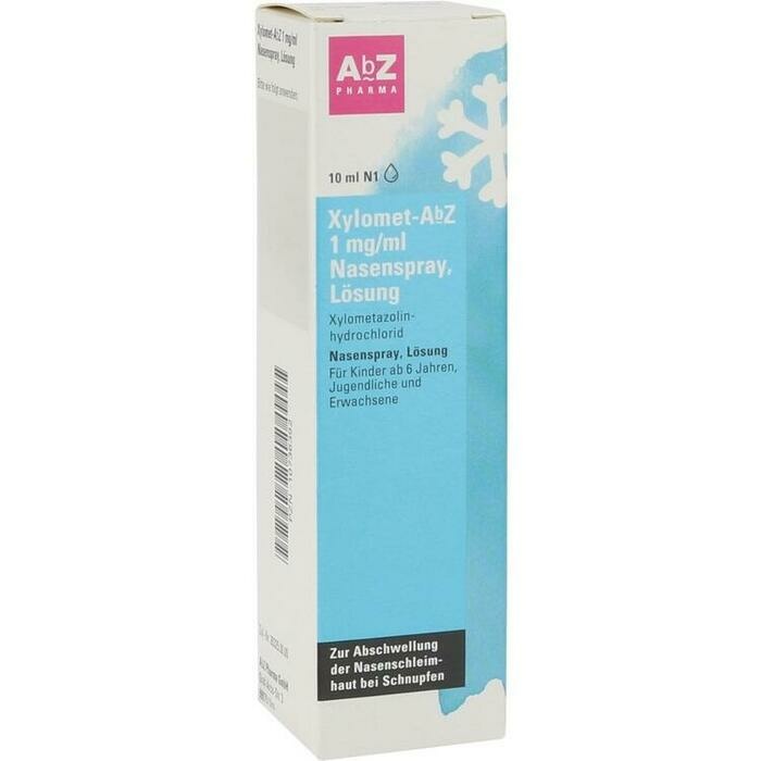 XYLOMET-AbZ 1 mg/ml Nasenspray 10 ml Apotheke Disapo.de