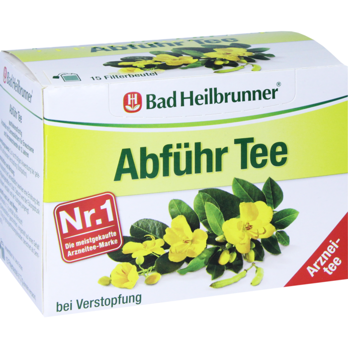 BAD HEILBRUNNER Abführ Tee Filterbeutel 15X1.7 g - Verstopfung - Magen ...