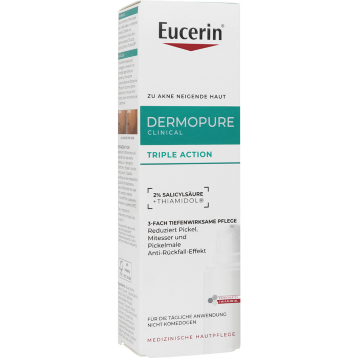 EUCERIN DermoPure Clinical Triple Action Creme 40 ml - vitenda - wenn ...